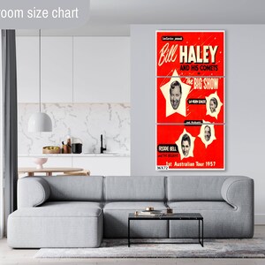 Bill Haley 1957 Tour Poster - Etsy