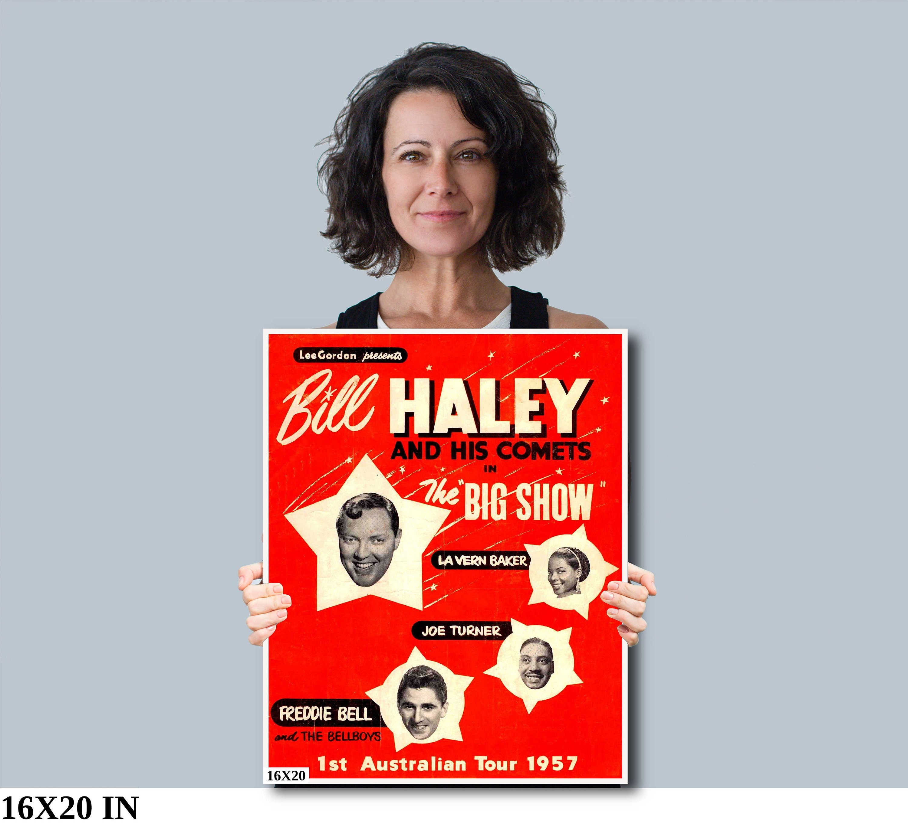 Bill Haley 1957 Tour Poster - Etsy