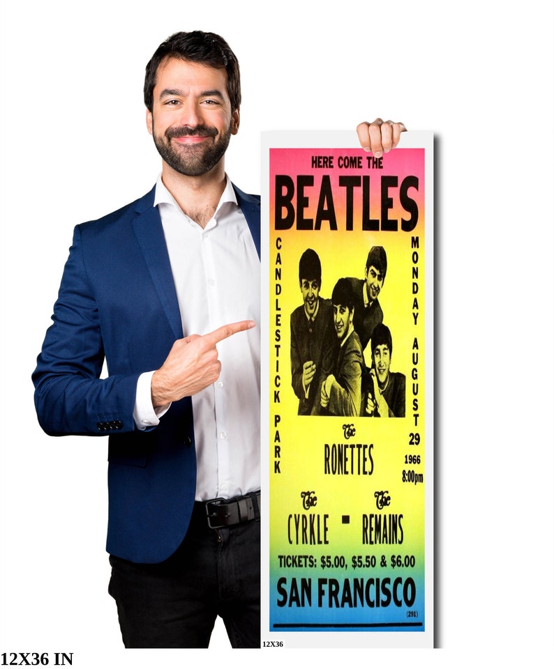 The Beatles - Candlestick Park - Etsy