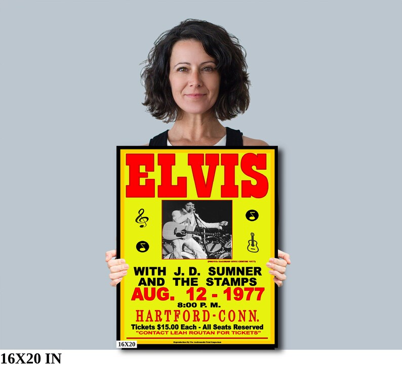 Elvis 1977 - Etsy