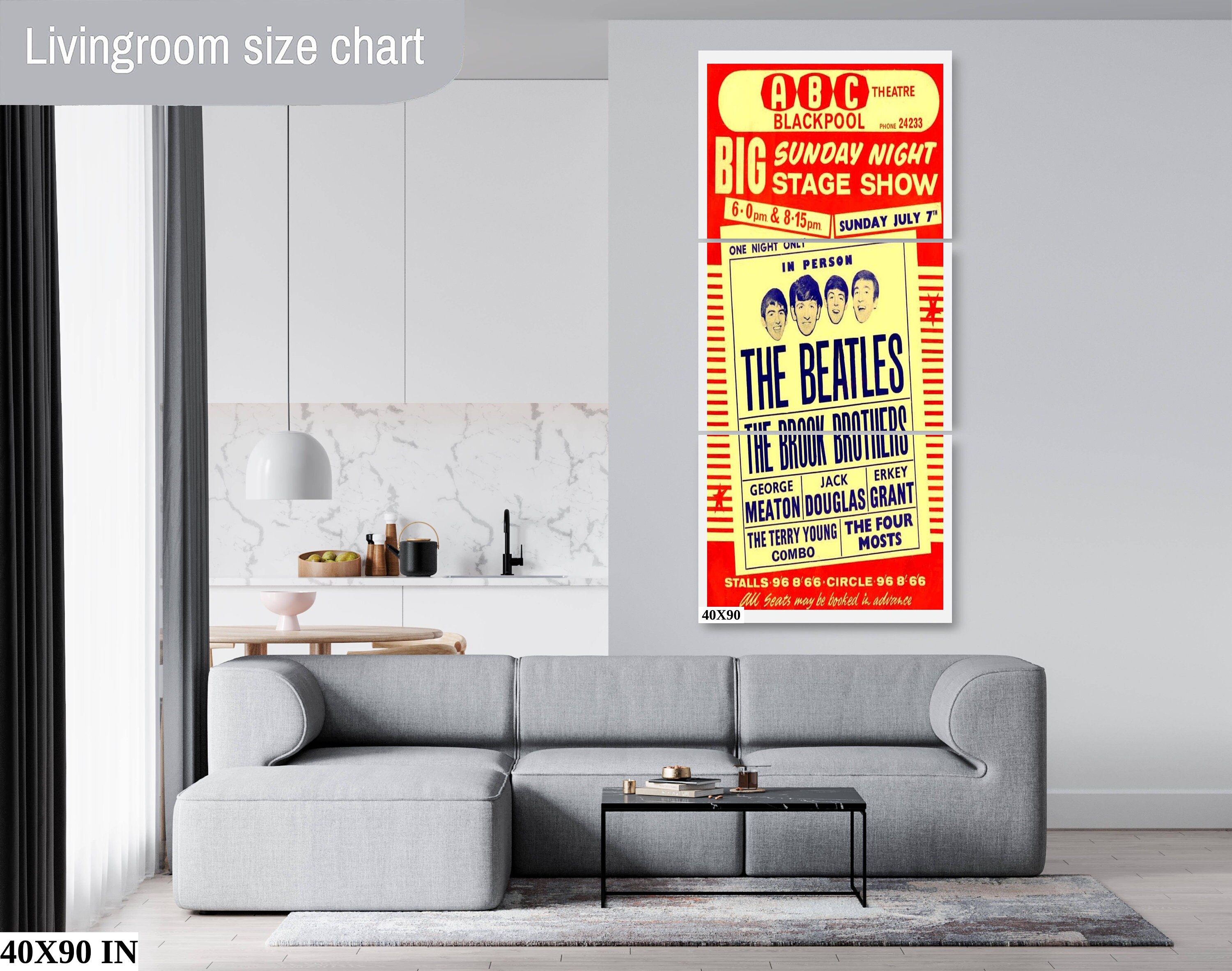 The Beatles - ABC Blackpool - Etsy