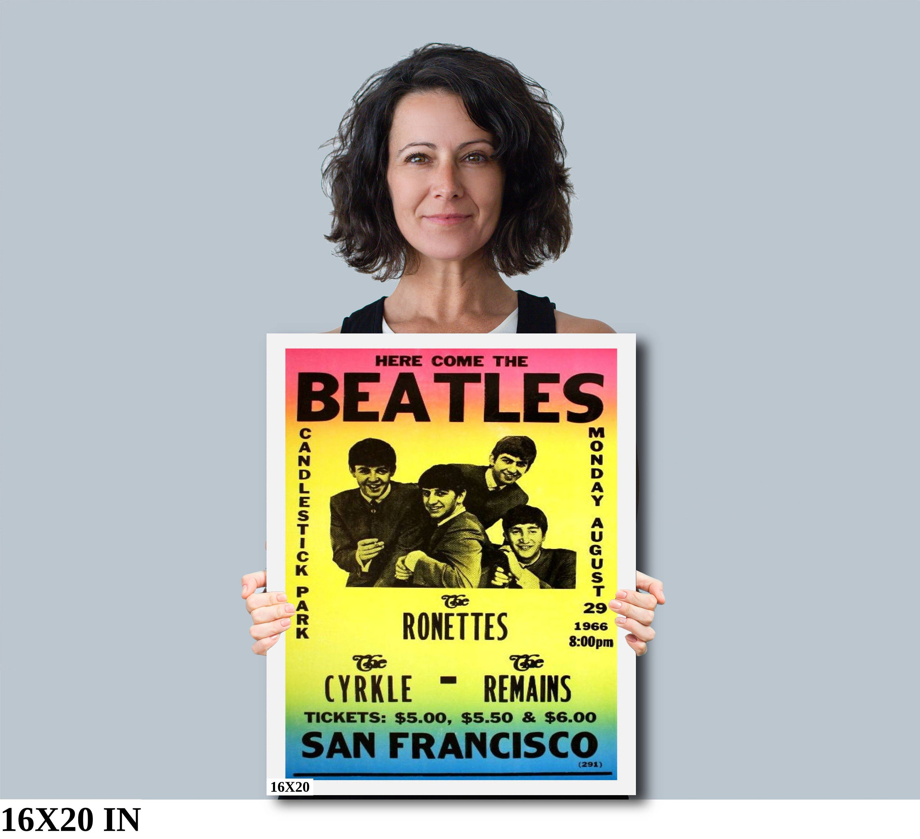 The Beatles - Candlestick Park - Etsy