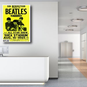 The Beatles - Shea Stadium - Etsy