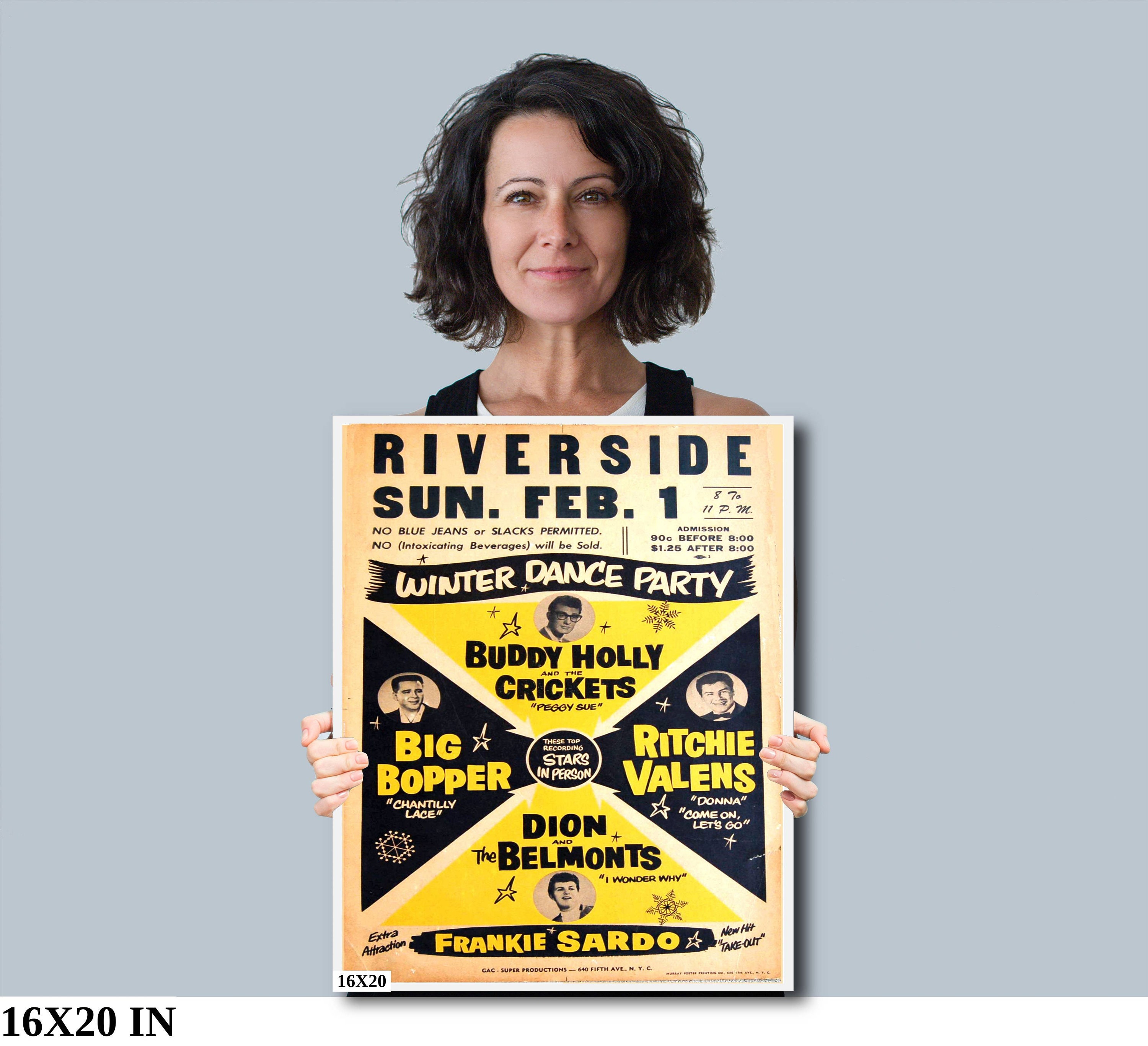 Buddy Holly Riverside - Etsy