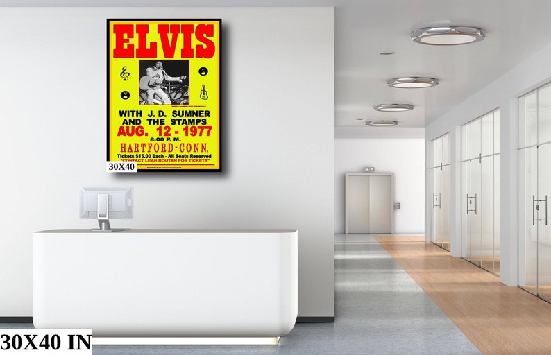 Elvis 1977 - Etsy