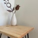 Light Pine, Wood, Accent, Stand, Table - Etsy