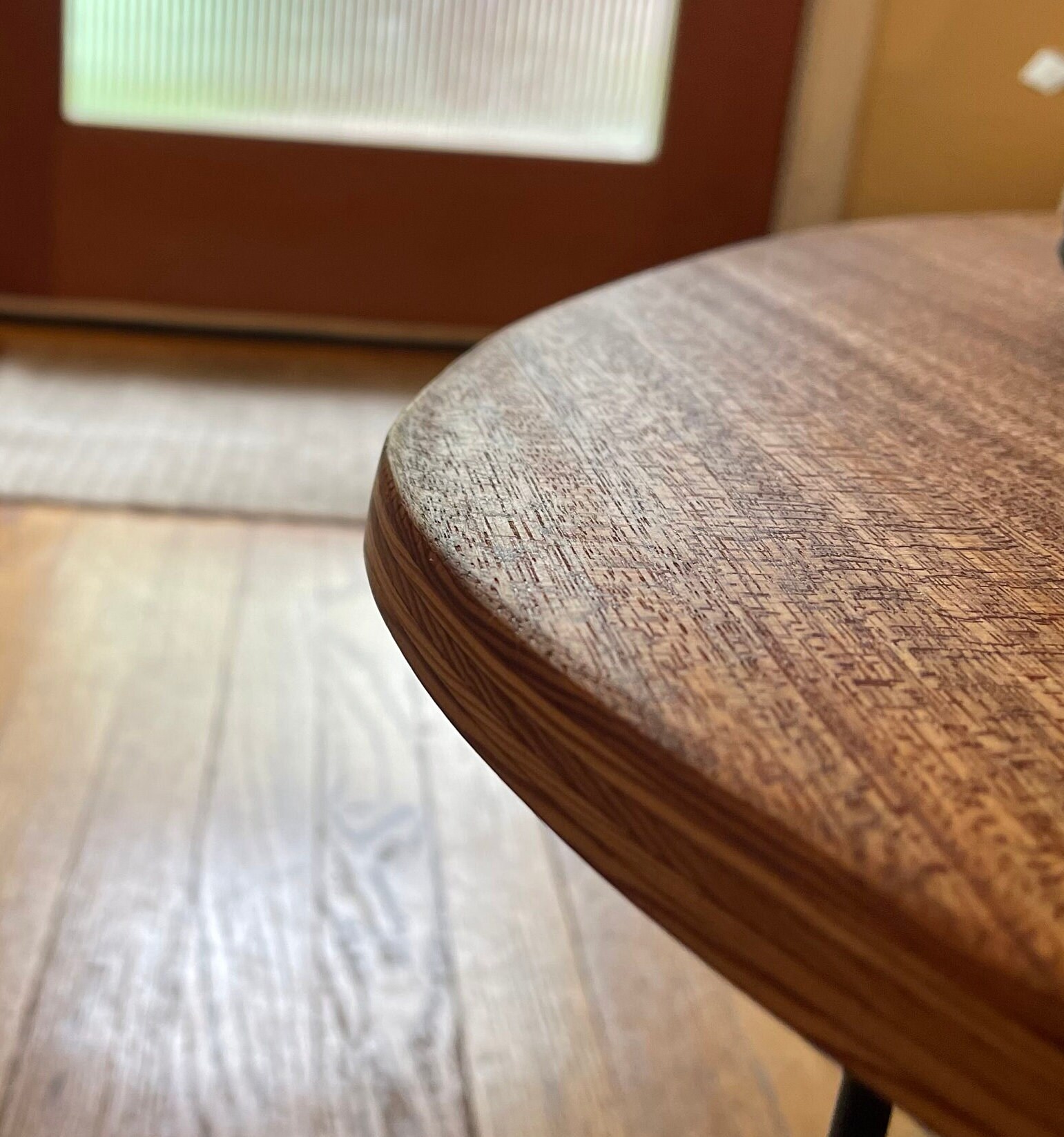 Reclaimed Wood Accent Table | Mid Century Modern | Living Room Bedroom ...