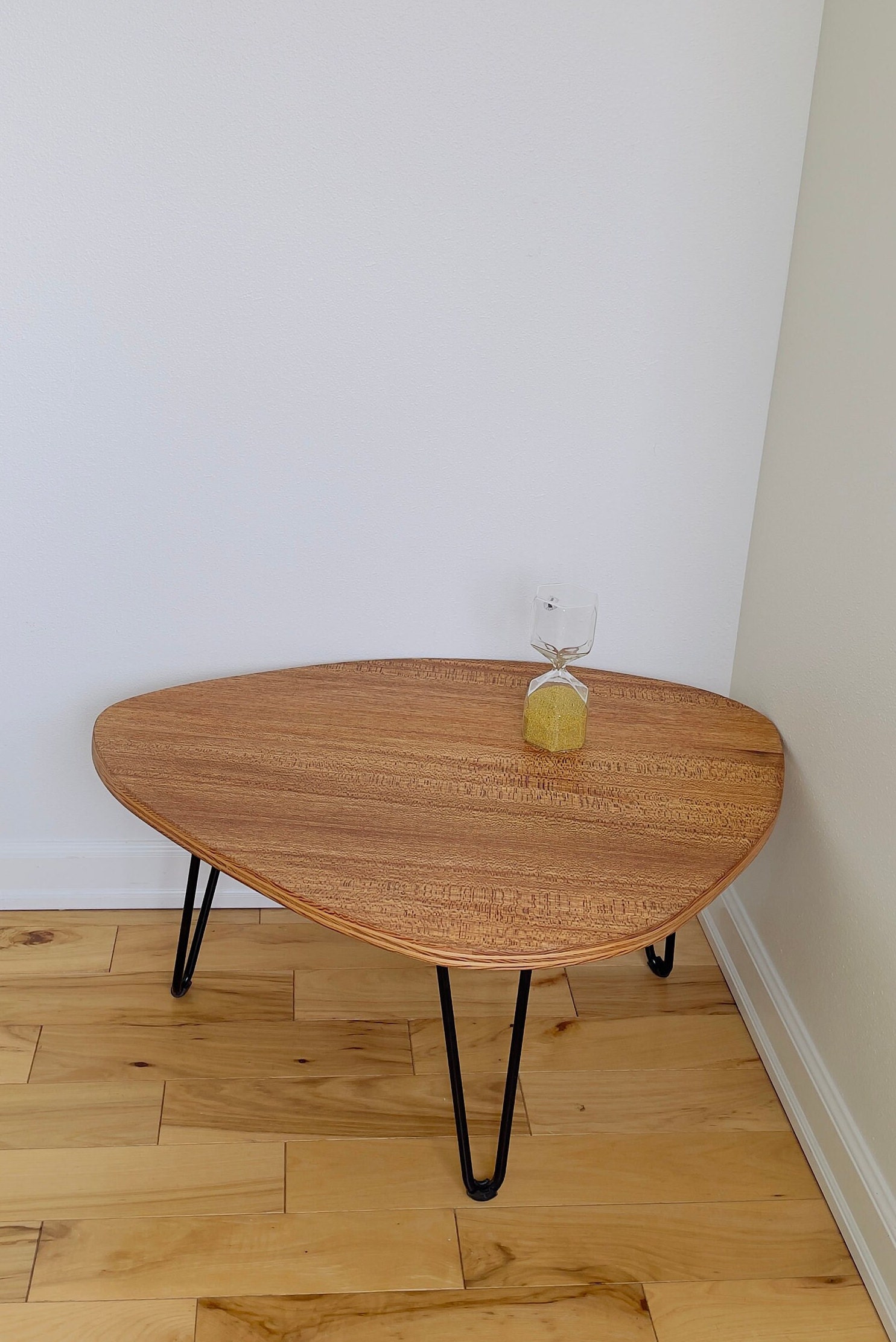 Reclaimed Wood Accent Table | Mid Century Modern | Living Room Bedroom ...