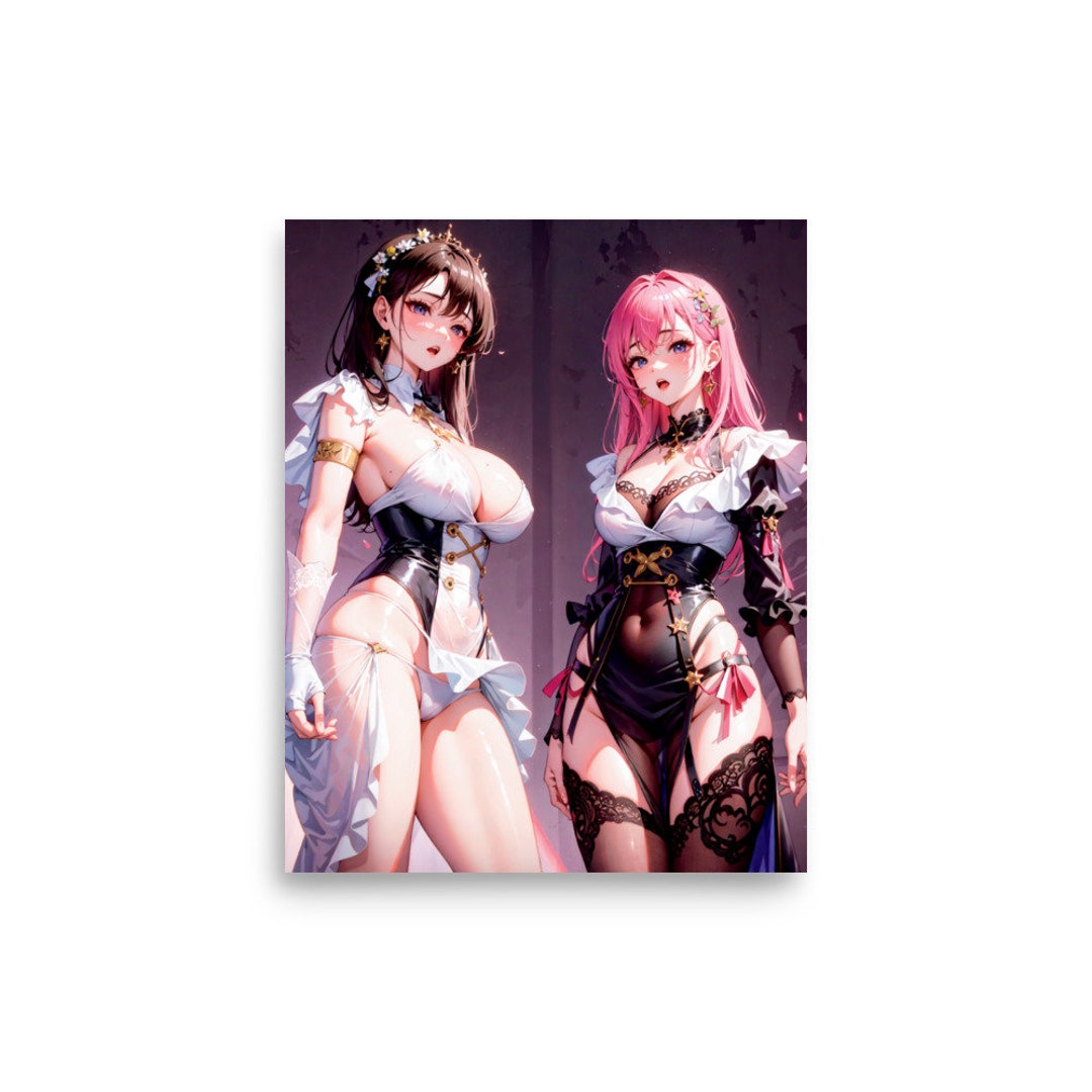 Anime Girl Poster Sexy Woman Erotic Poster Sexy Japanese Hot Etsy 9714