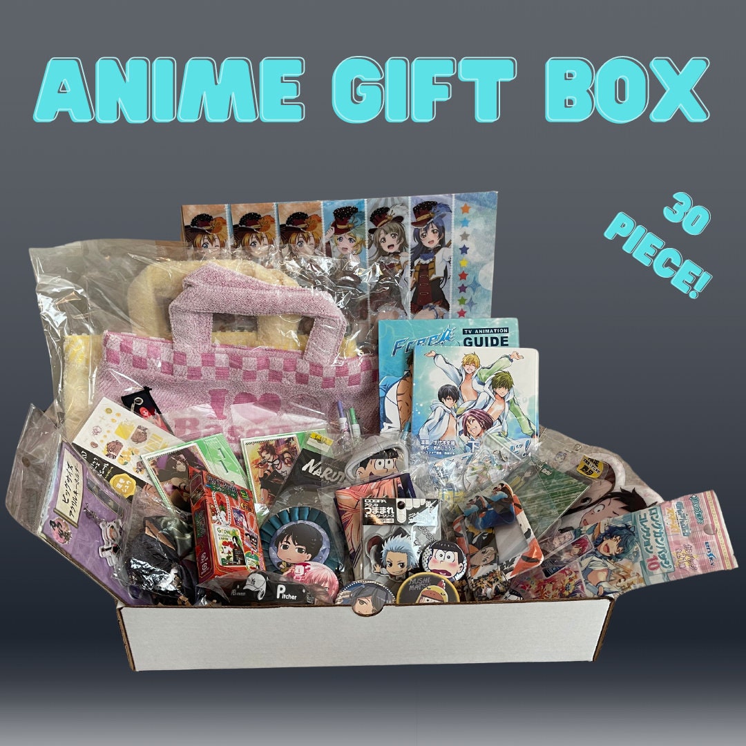Anime Gift Box, Gift for Her, Gift for Him, Anime Gifts, Anime Keychain ...