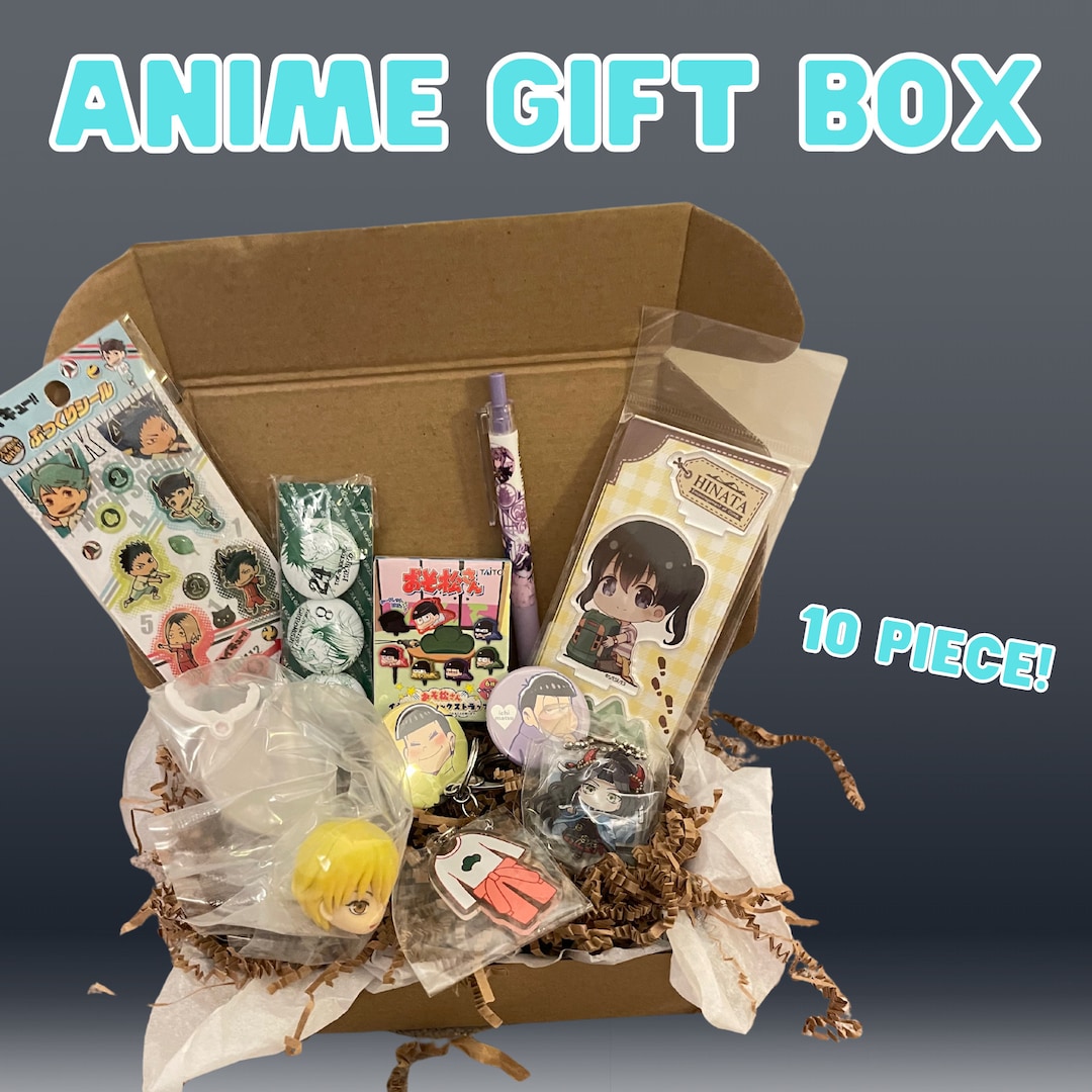 Anime Gift Box, Gift for Her, Gift for Him, Anime Gifts, Anime Keychain ...