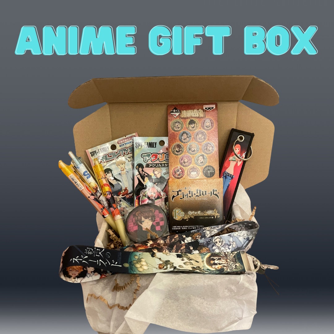 Anime Gift Box, Gift for Her, Gift for Him, Anime Gifts, Anime Keychain ...