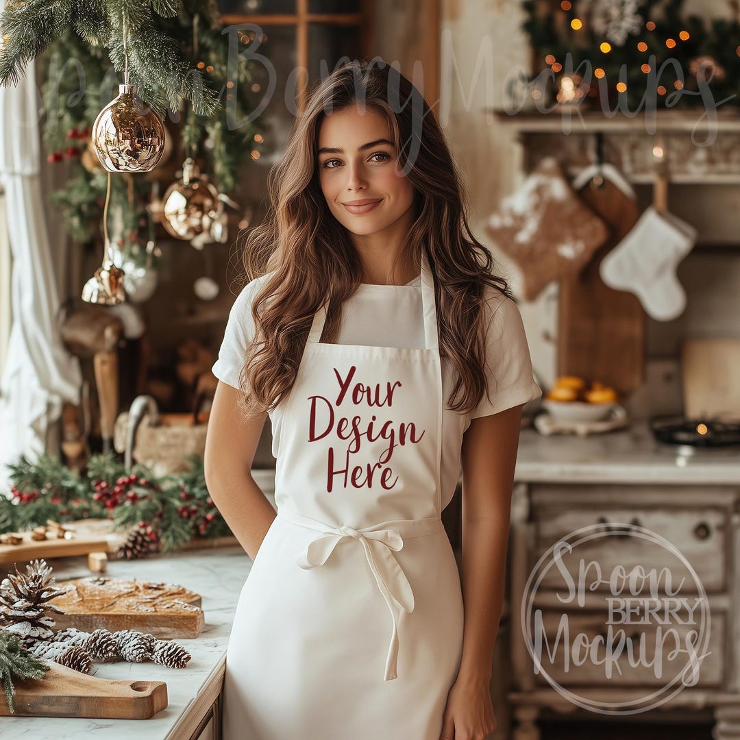 Apron Mockup, Blank White Smock Mock Ups, Instant Digital Download ...