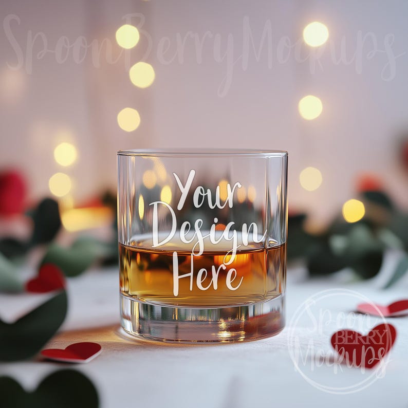 Whiskey Glass Mockup, Product Display Sell Photo, Tumbler Mock Up ...