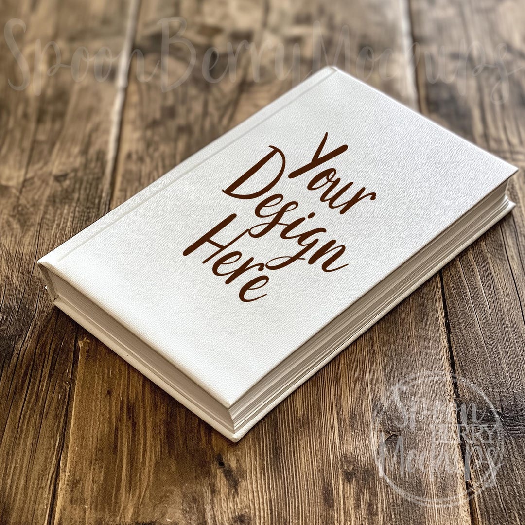 Journal Mockup, Blank White Mock Up, Instant Digital Download Template ...