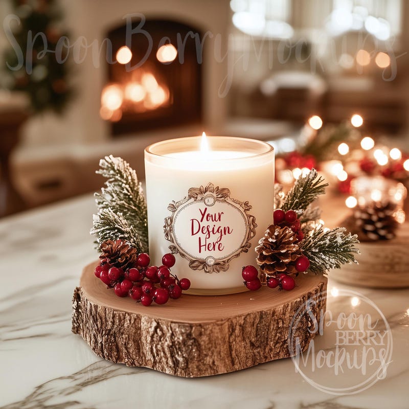 Clear Decal for Candle - Etsy