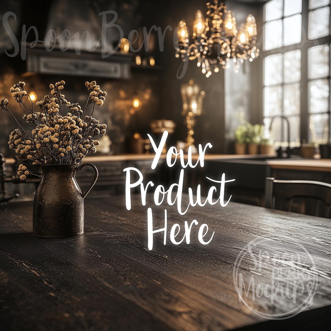 Product Display Mockup, Insert Your Item Background, POD Print on ...