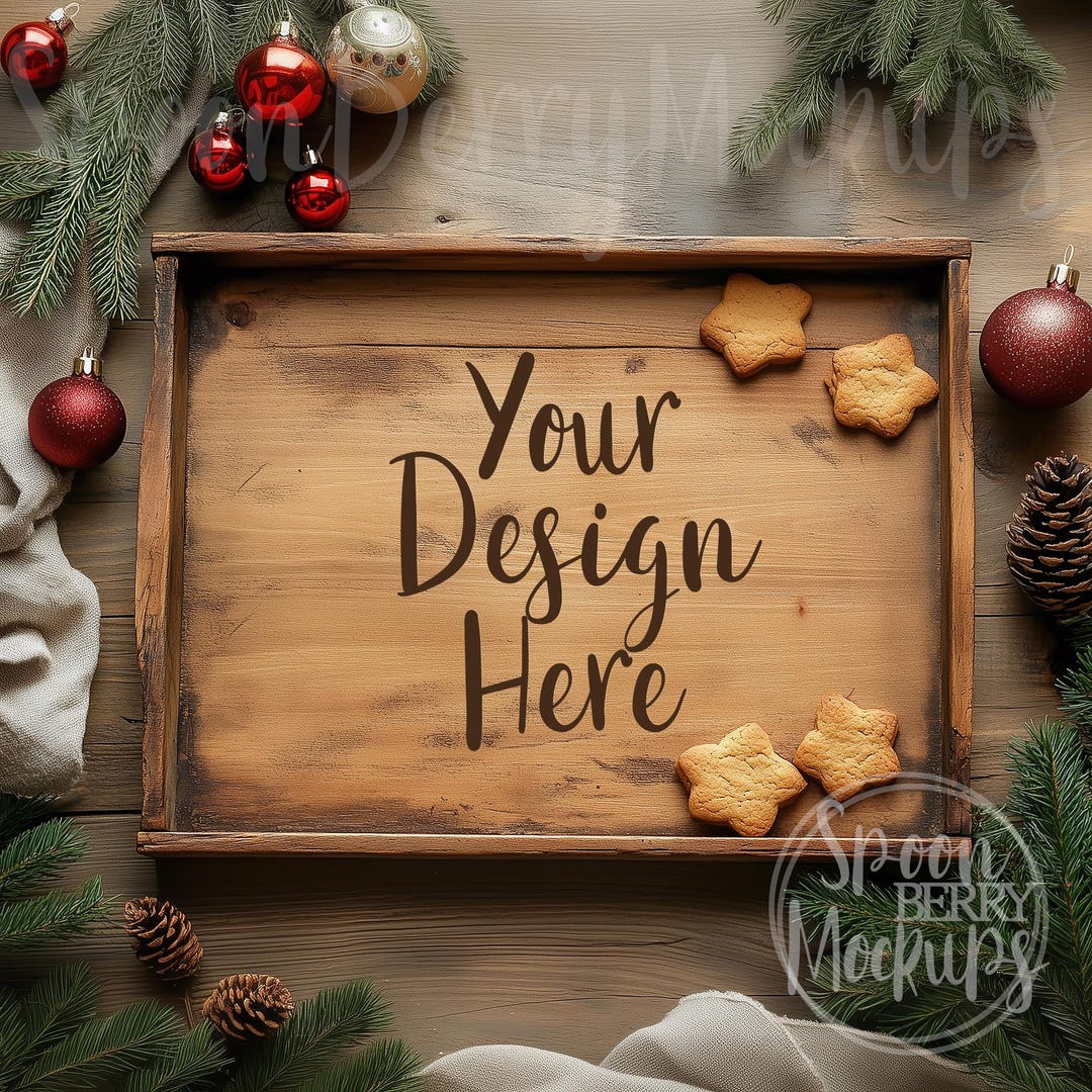 Serving Tray Mockup, Blank Board Mock Up, Instant Digital Download ...