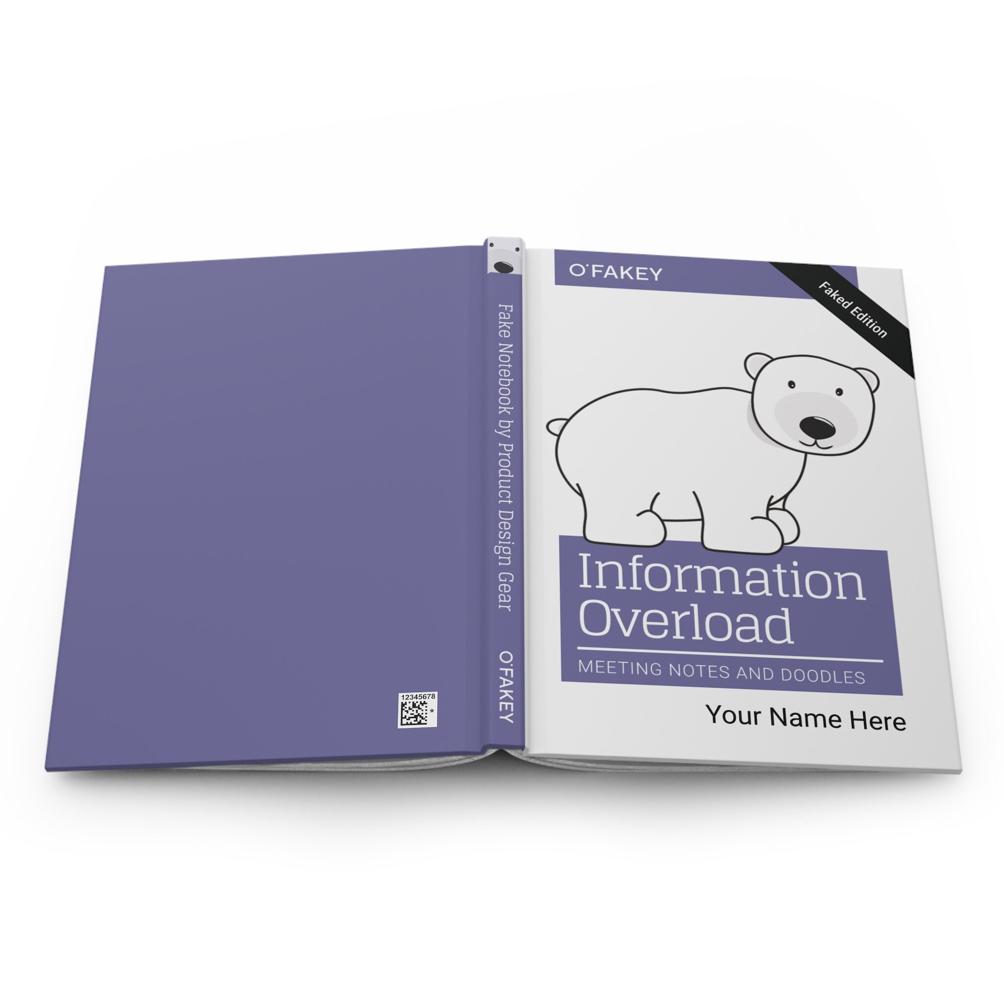 Information Overload Meeting Notes and Doodles. Fake Notebook in Style ...