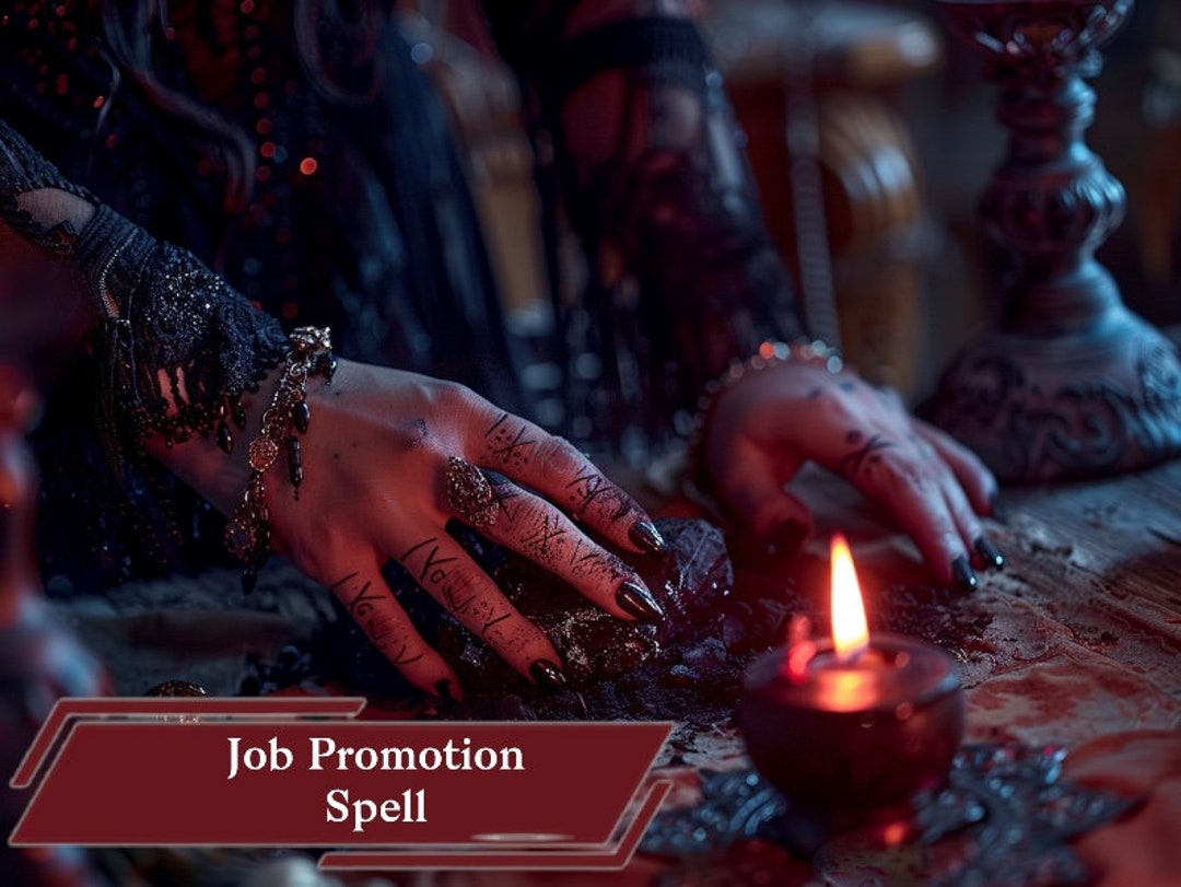 Job Promotion Spell - Get Promoted at Work - Etsy