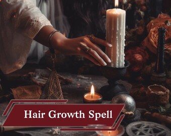 Hair Growth Spell Hair Growth Spell Oil Sigil Quartz Infused Oil Sigil ...
