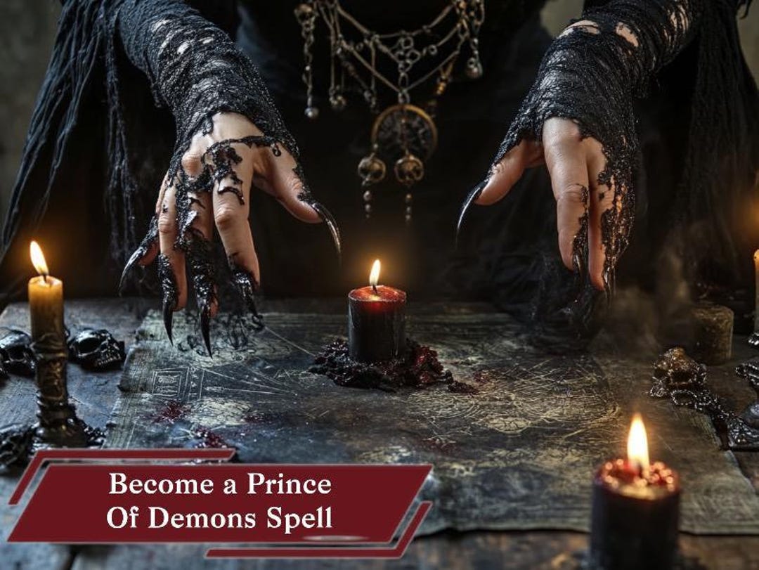 Become A Prince of Demons Ritual Demon Servant Binding Spell Black ...