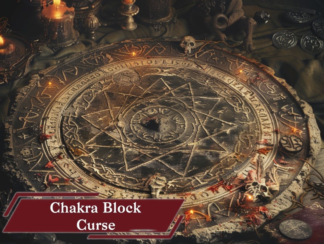 Chakra Block Curse - Etsy