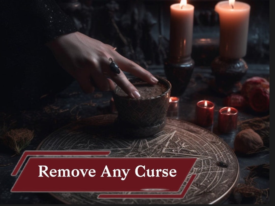Remove Curse Black Magic Hex Spell - Etsy 日本