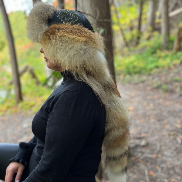 Fox Fur Hat - Etsy