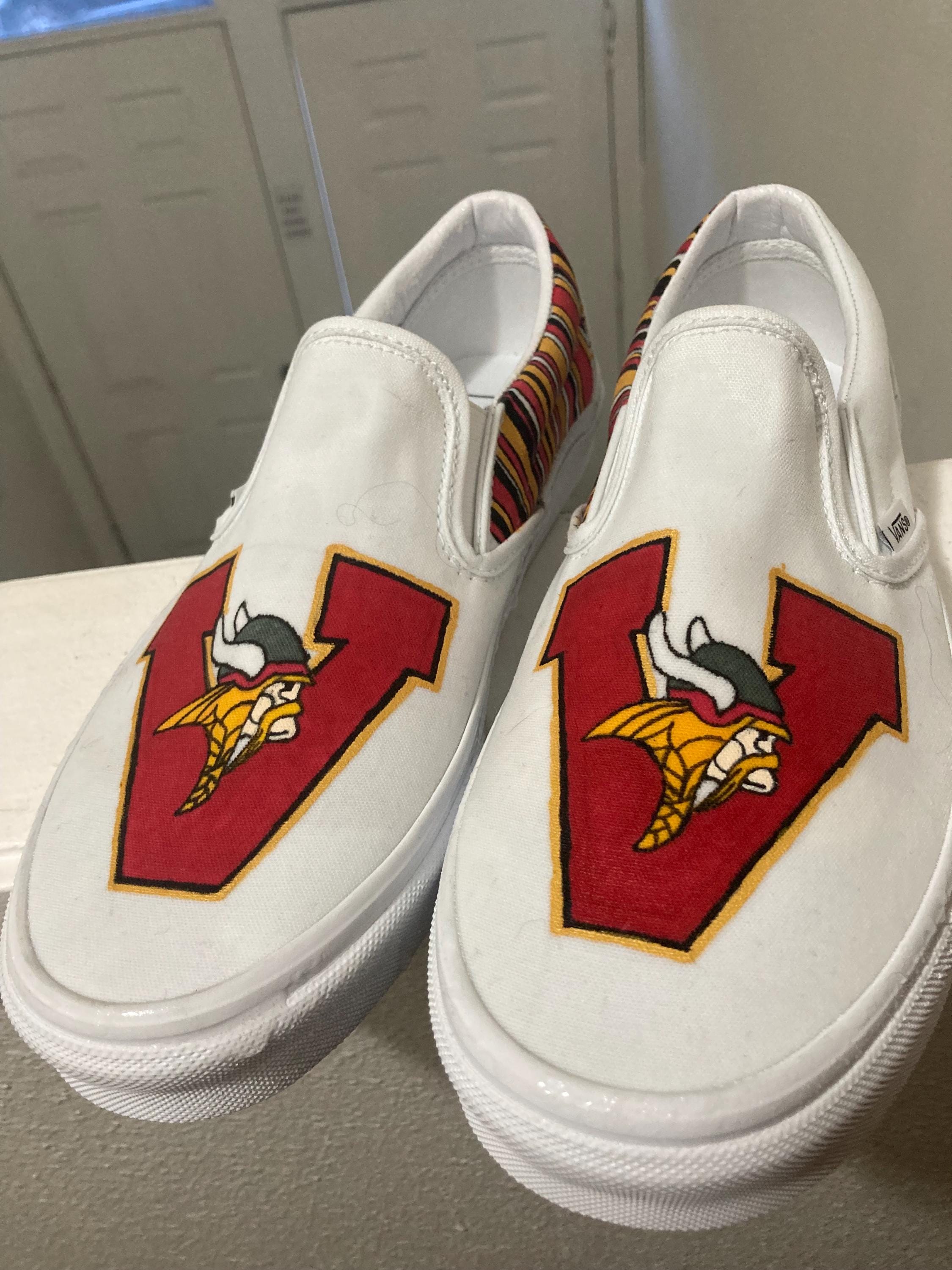 Hand Painted School Spirit Shoes - Etsy