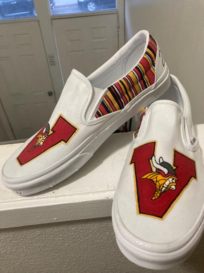 Hand Painted School Spirit Shoes - Etsy