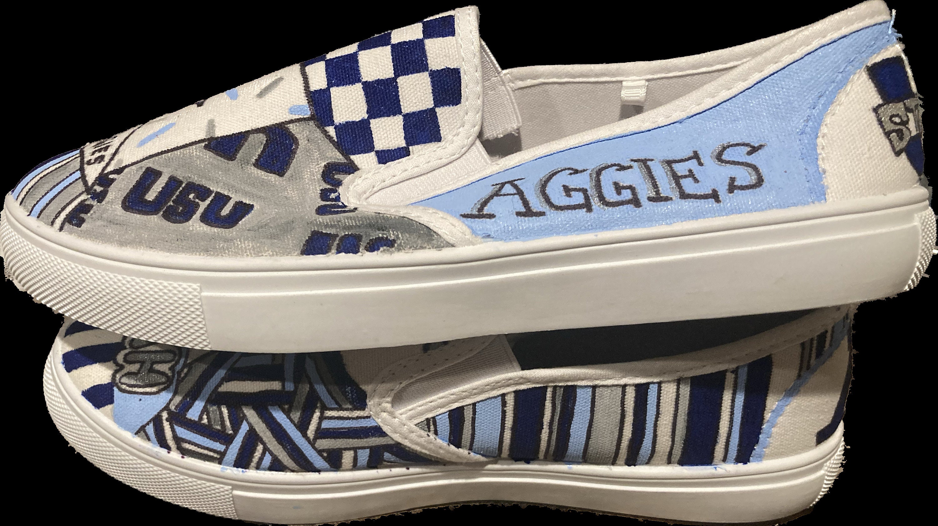 Hand Painted School Spirit Shoes - Etsy
