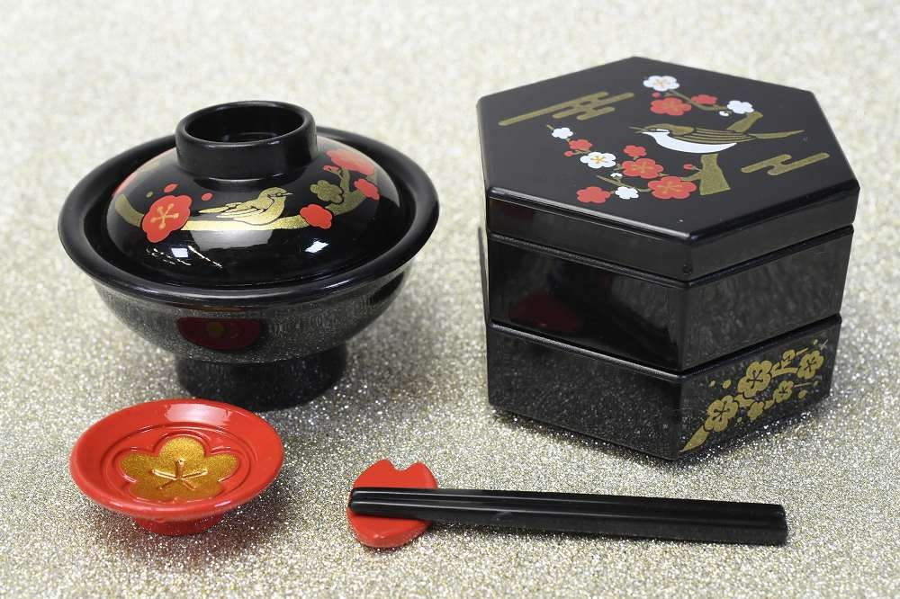 Japanese Tableware Ume to Uguisu All 4 Types Capsule Toy Gacha Gashapon ...