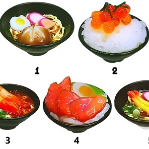 Japanese Restaurant Key Chain 5 Types Capsule Toy Gacha Gashapon Japan ...