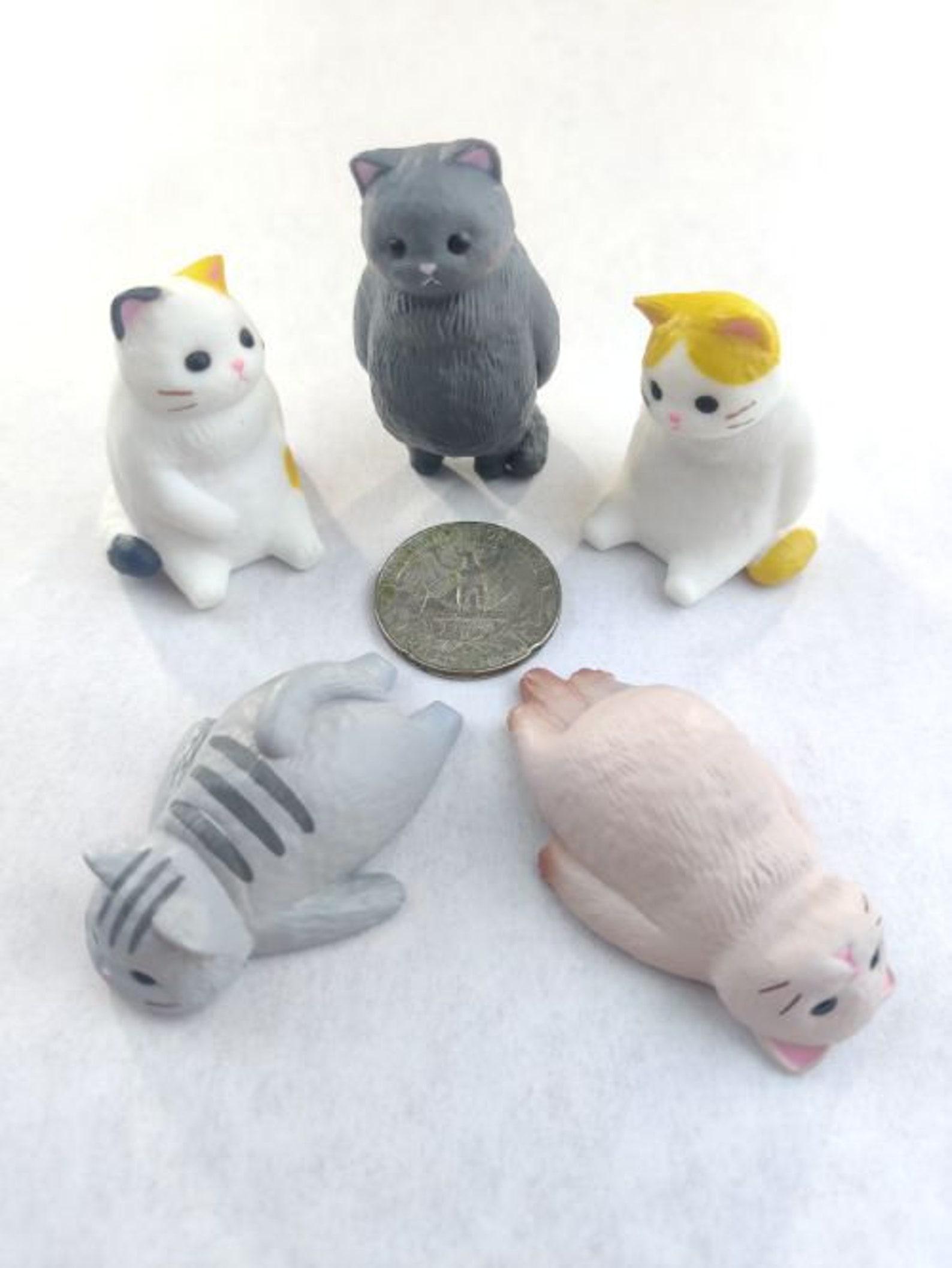 KYOMU Cats All 5 Types Capsule Toy Gacha Gashapon Japan Gachareward - Etsy