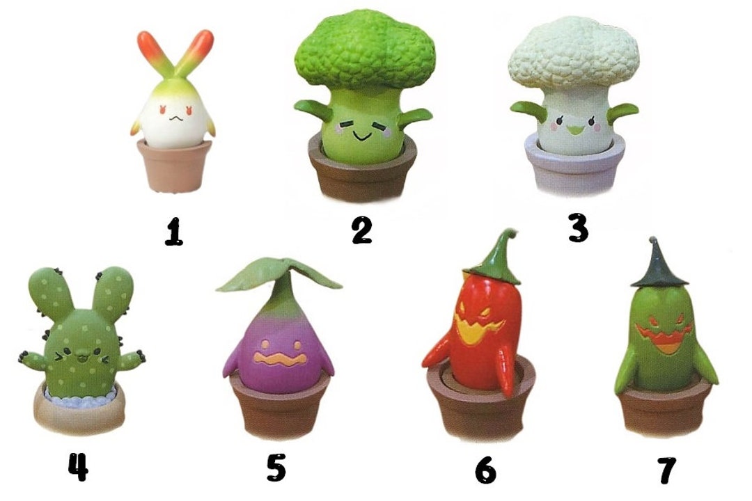 Mandrake Collection Part.2 All 7 Types Capsule Toy Gacha Gashapon Japan ...