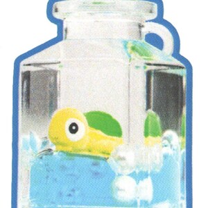 My Bottle Aquarium Keychain All 6 Types Capsule Toy Gacha Gashapon ...