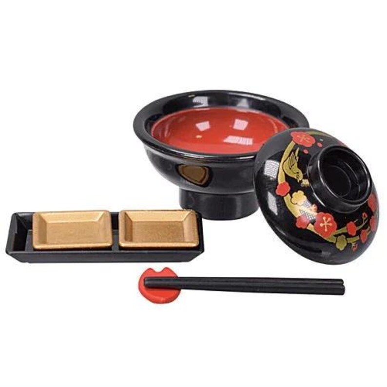 Japanese Tableware Ume to Uguisu All 4 Types Capsule Toy Gacha Gashapon ...