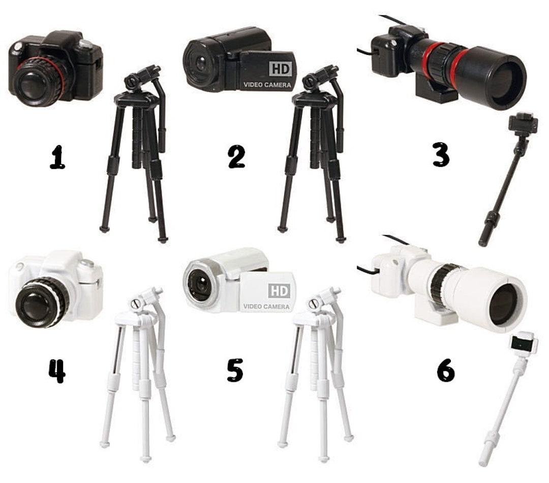 Mini Camera Mascot 6 Types Capsule Toy Gacha Gashapon Japan Gachareward ...