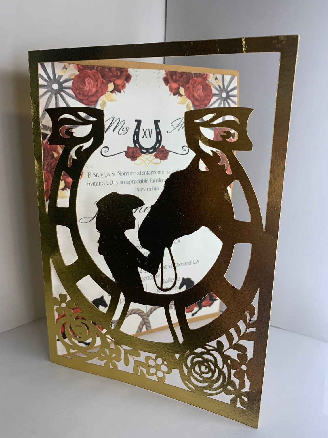 Quince Charro Invitations - Etsy