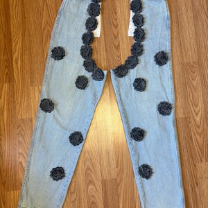 Women’s Denim Chaps, Reworked Jeans, Womens Denim Pants, Cowboy ...