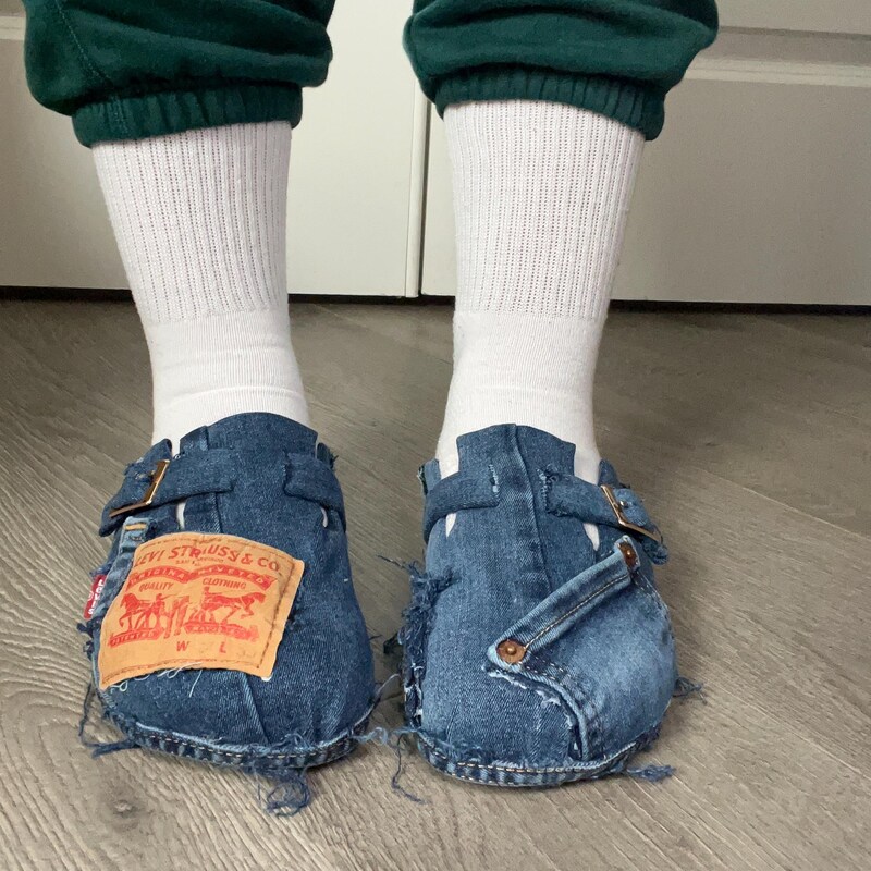 Denim Shoes - Etsy