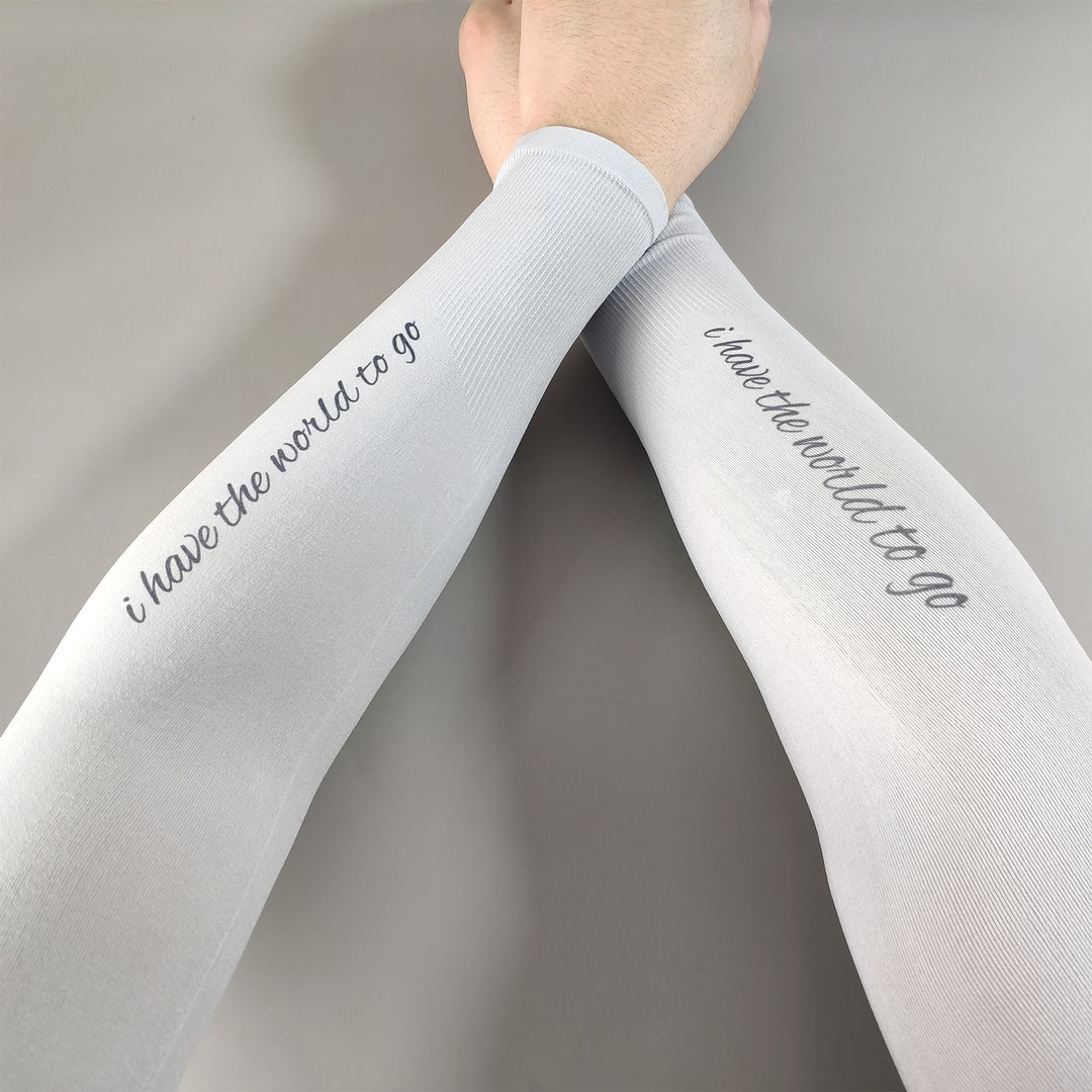 Arm Sleeves Runner Gift Custom Sleeves Cycling Arm Cover Personalized ...