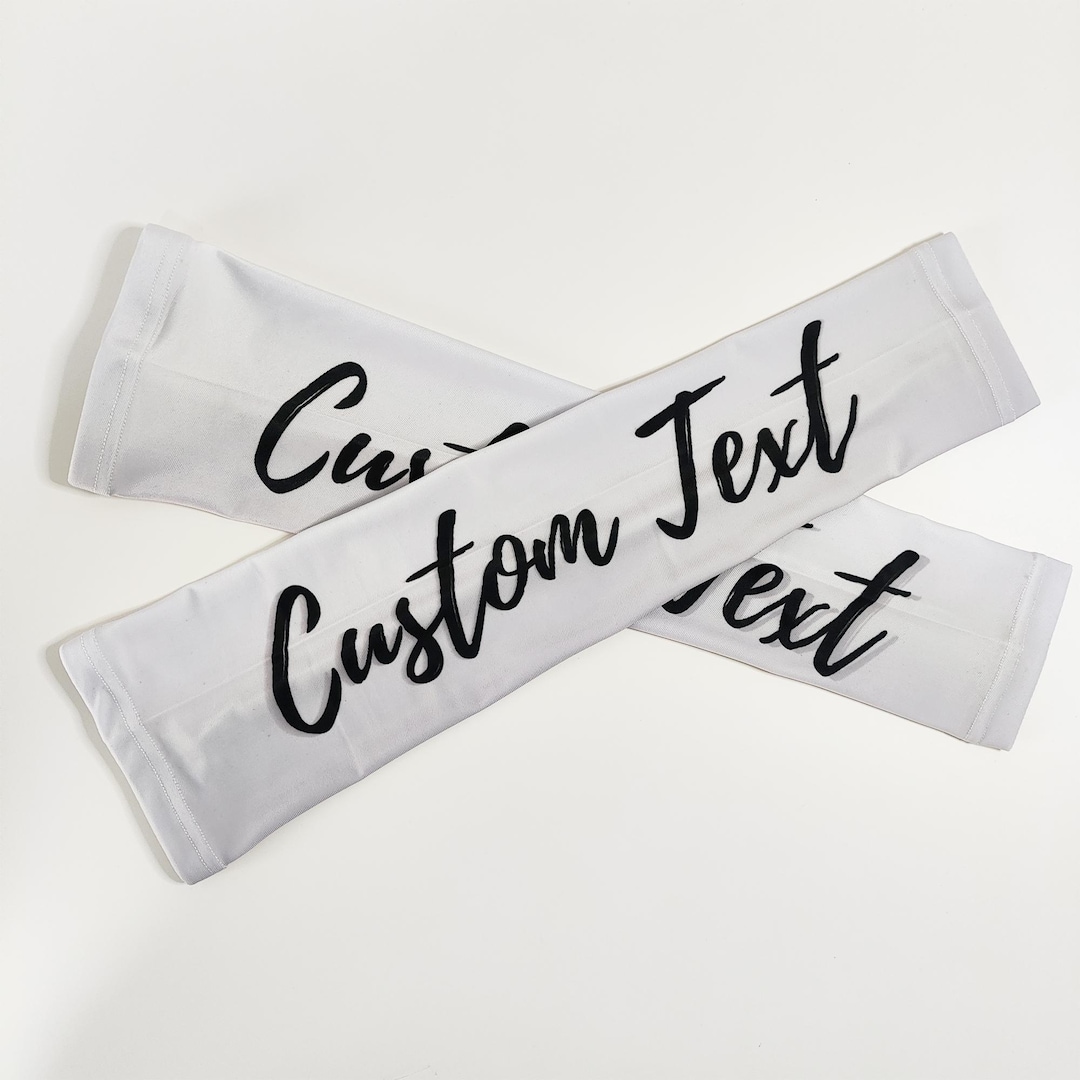 Custom Text Farming Sleeves Personalized Name Gardening Sleeves Cycling ...