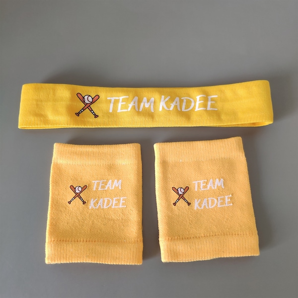 Custom Wrist Sweatbands - Etsy