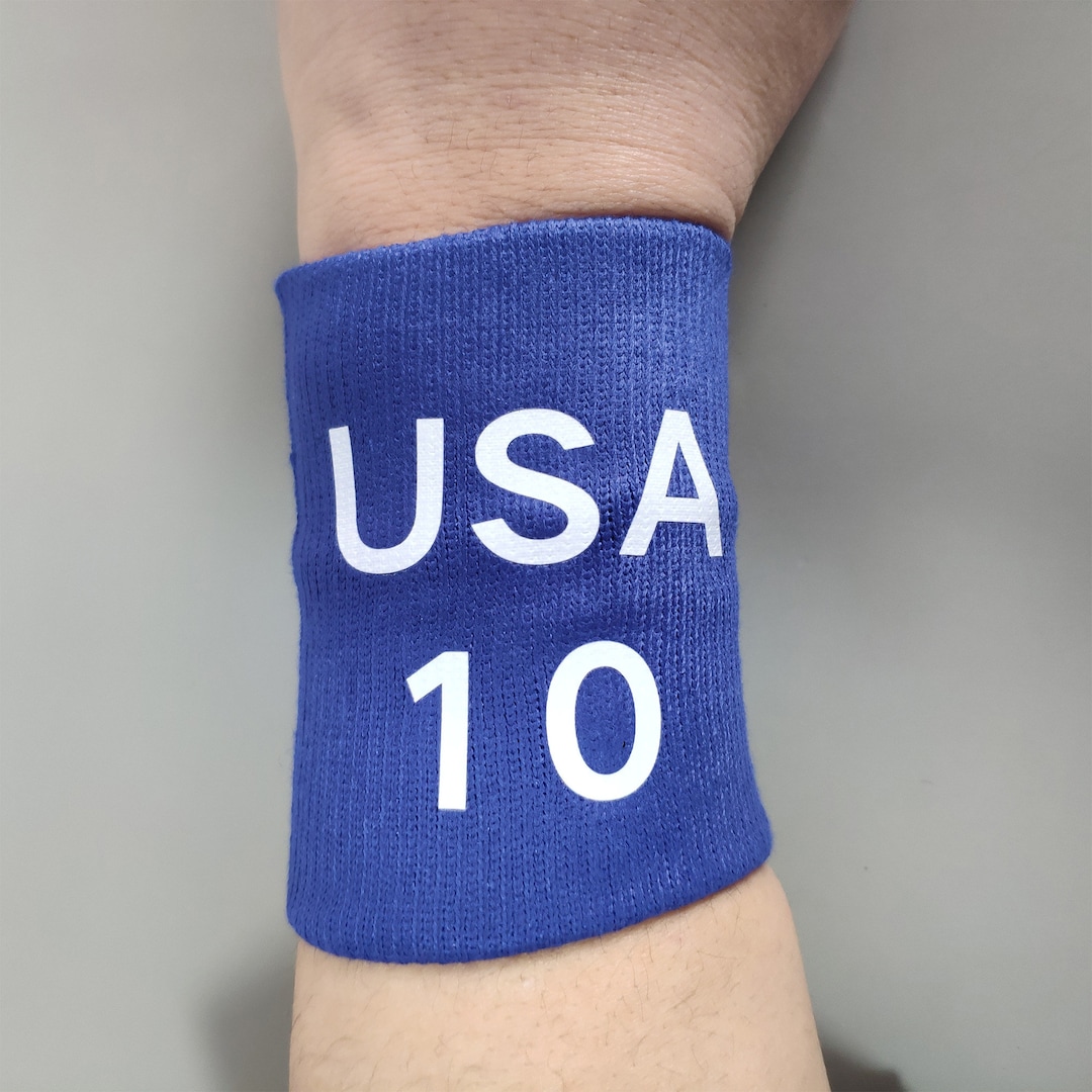 Custom Sweatbands Personalized Wrist Sweatbands Basketball Player Gift ...