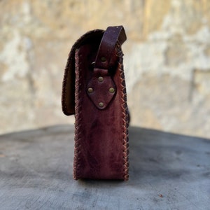 Leather Handmade Bag, Colorful Shoulder Bag, Handbag Handmade ...