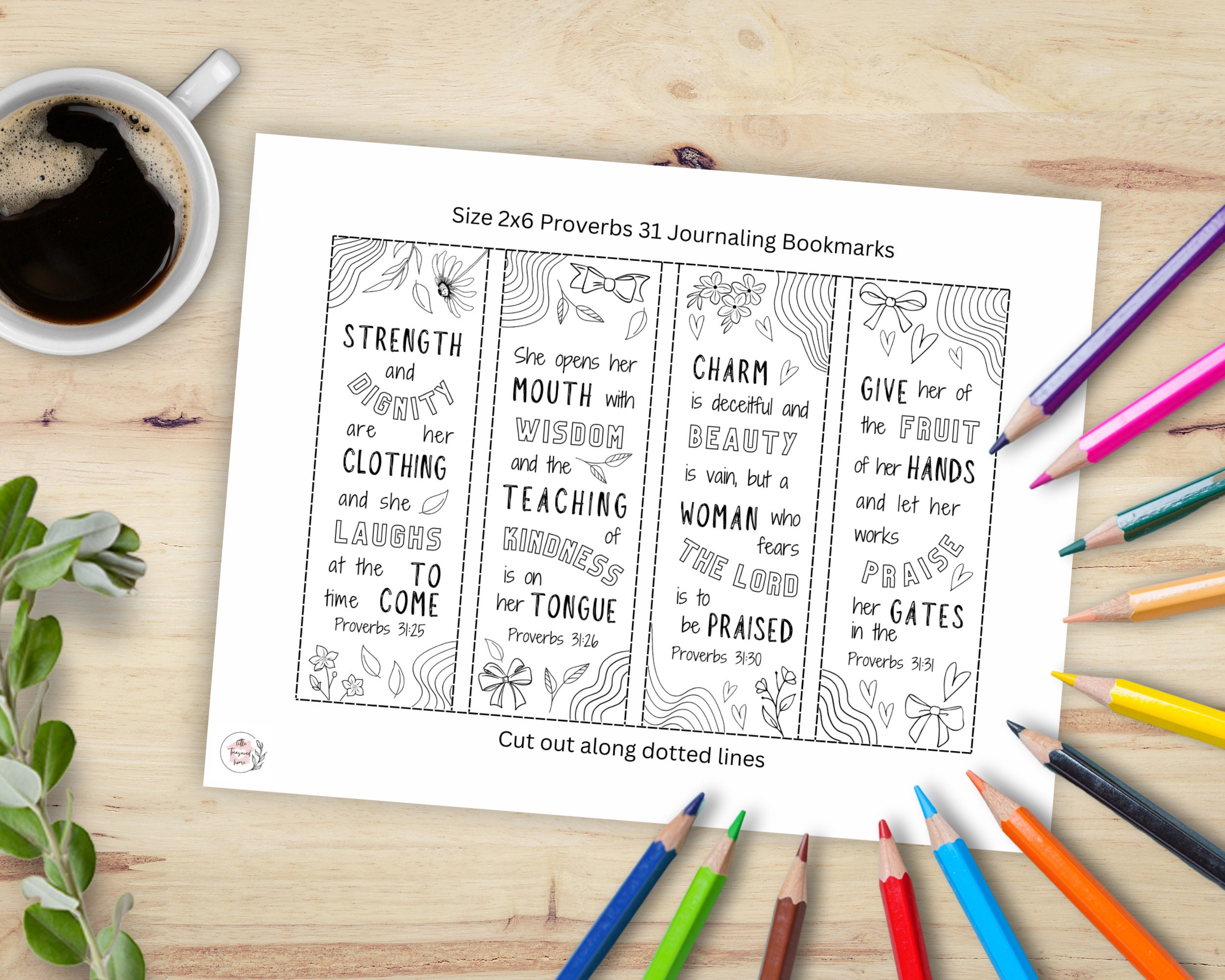 Proverbs 31 Bookmark, Proverbs 31 Woman Bible Study, Mother's Day ...