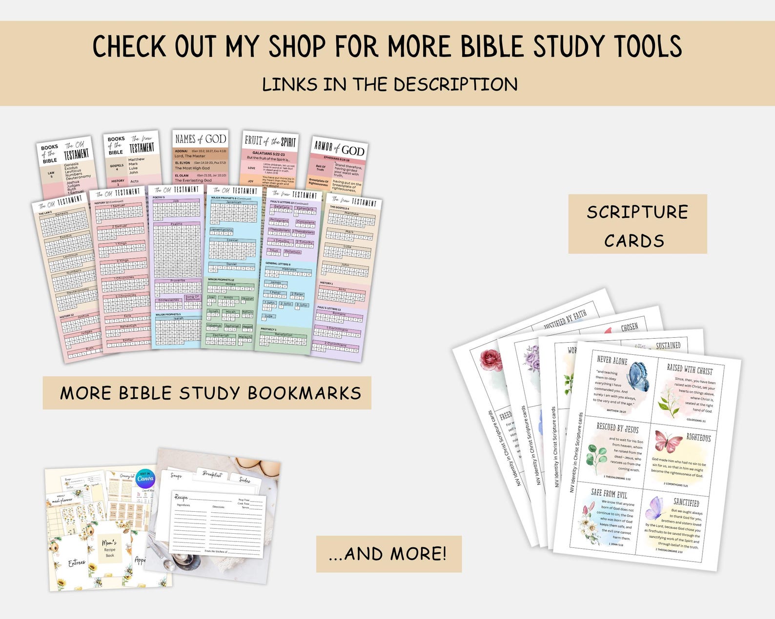 The Ten Commandments, Ten Commandments Printable Bookmark, Ten ...