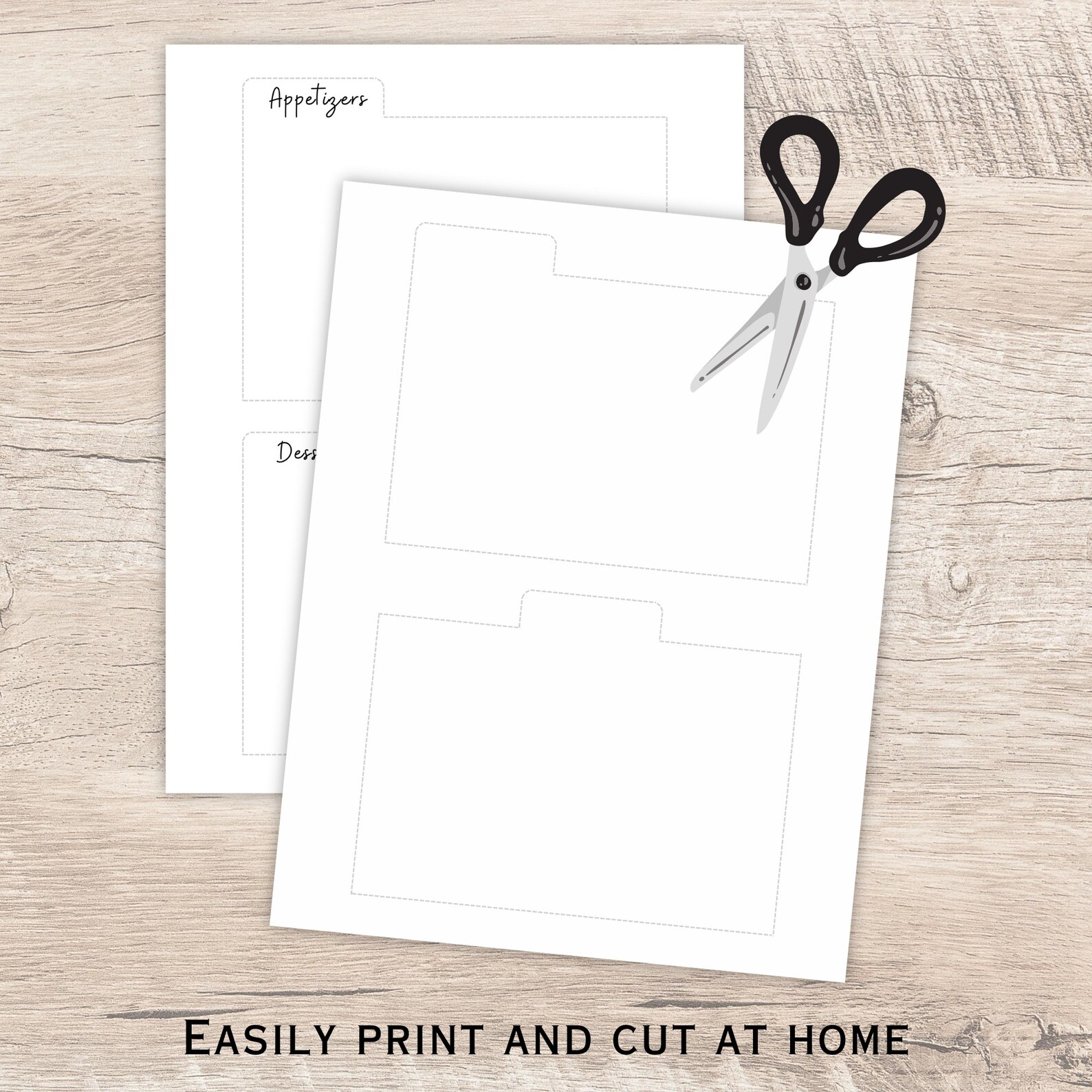 Recipe Box Dividers 4x6, Card Divider Tabs, Recipe Box Labels ...